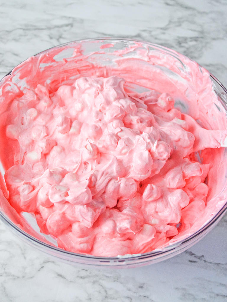 Easy strawberry fluff salad recipe