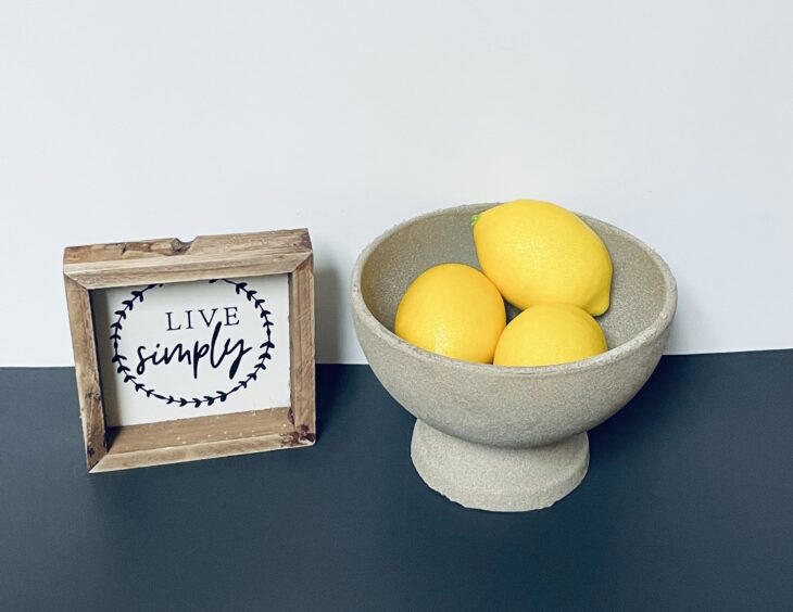 Pottery Barn Dupe Faux Stone Bowl: An Easy & Inexpensive DIY