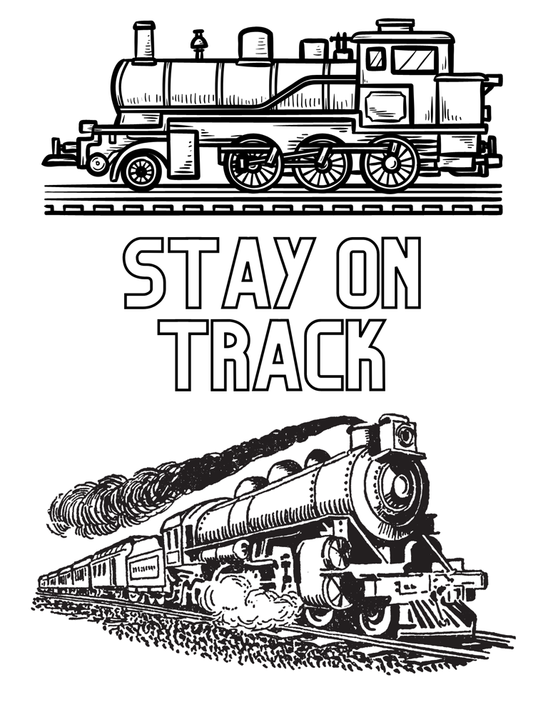 4 Train Coloring Pages and Fun Train Facts 4 Train Coloring Pages and Fun Train Facts