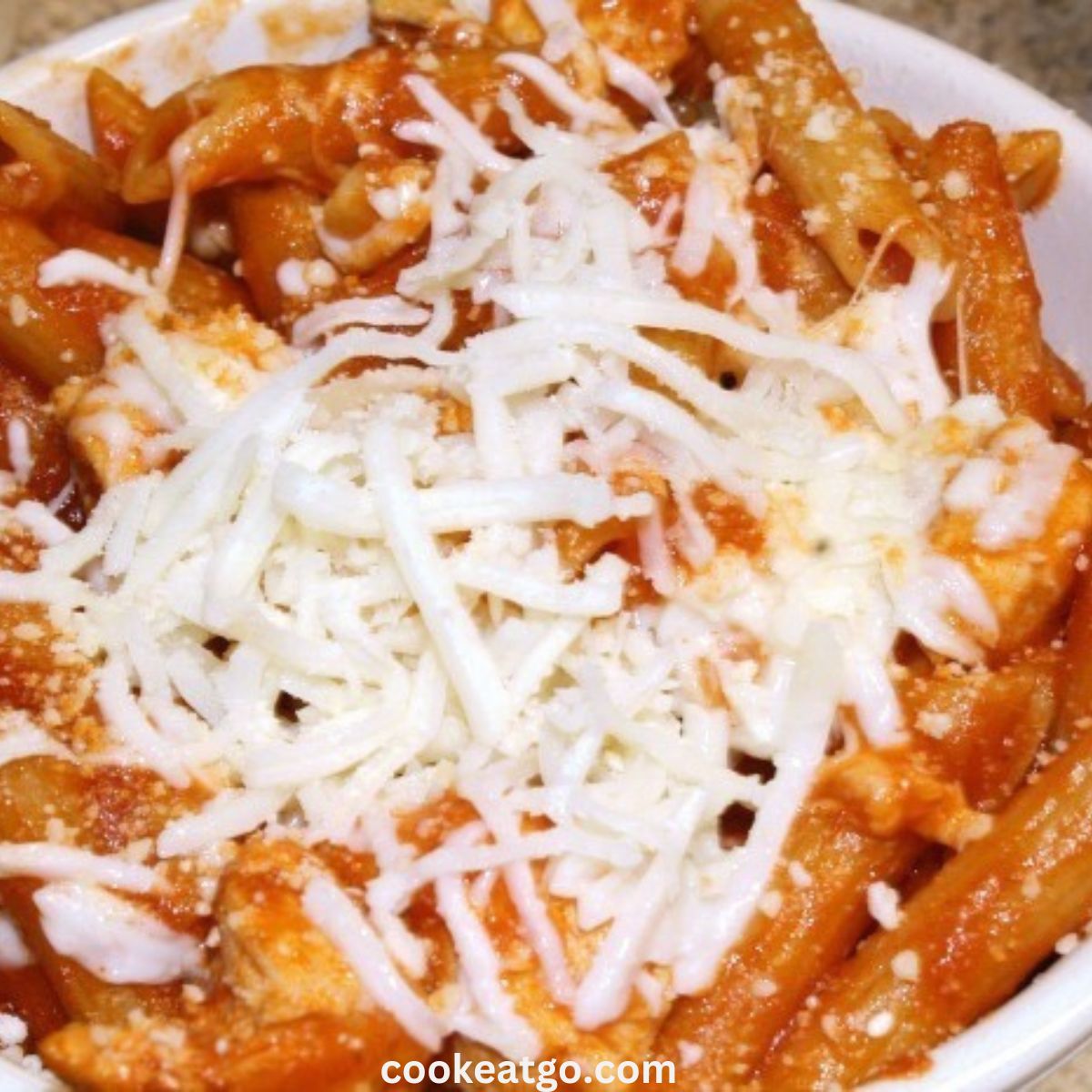 Easy chicken parmesan one skillet recipe!