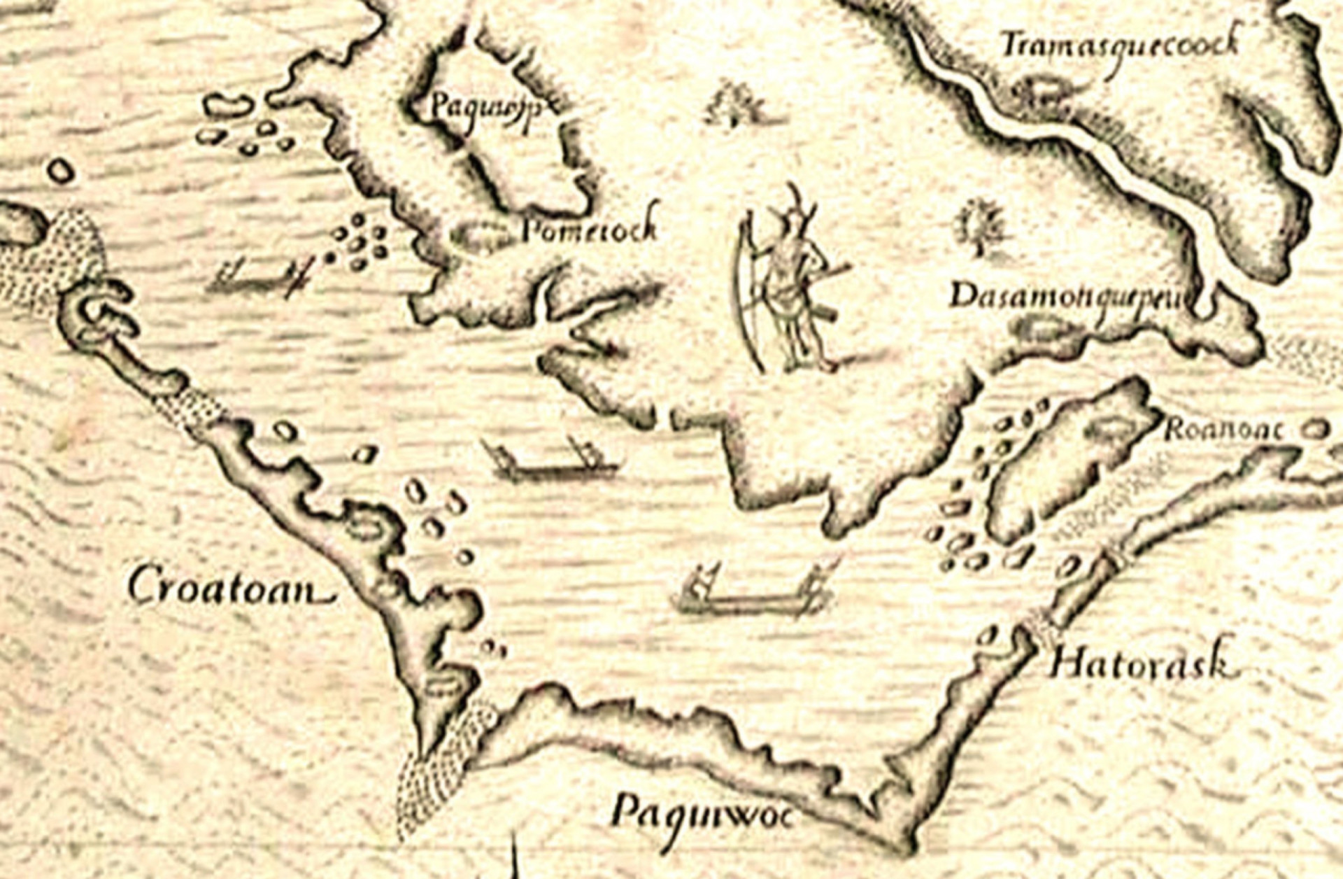 What disaster befell the Roanoke Colony?