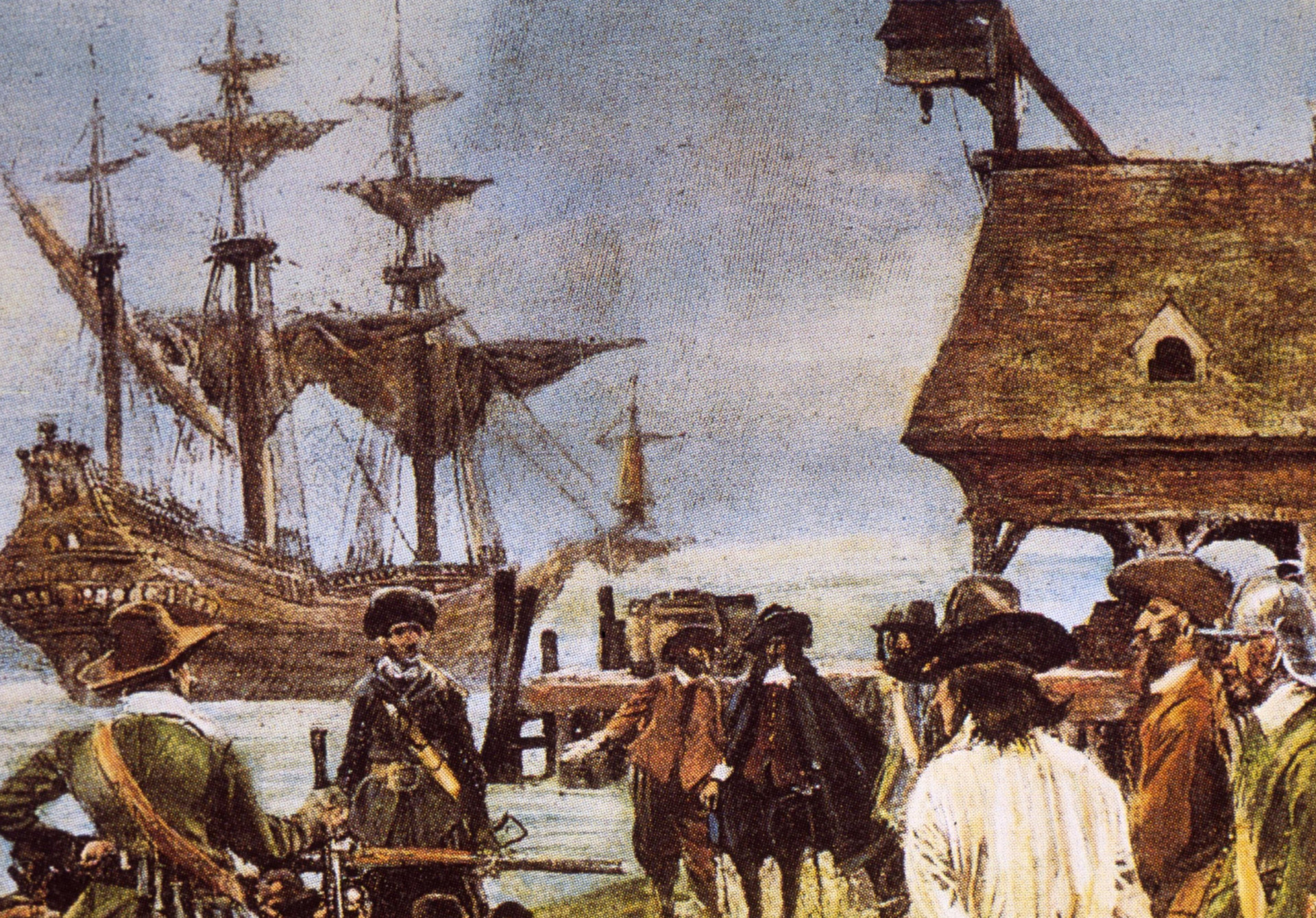 What disaster befell the Roanoke Colony?