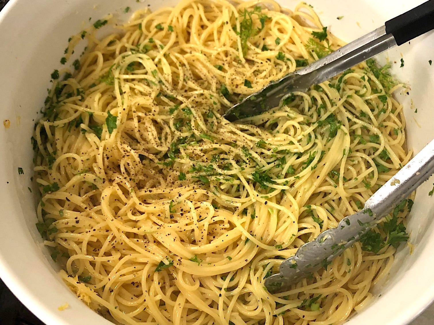 I made Ina Garten's 3-ingredient pasta, and it was the easiest 10 ...