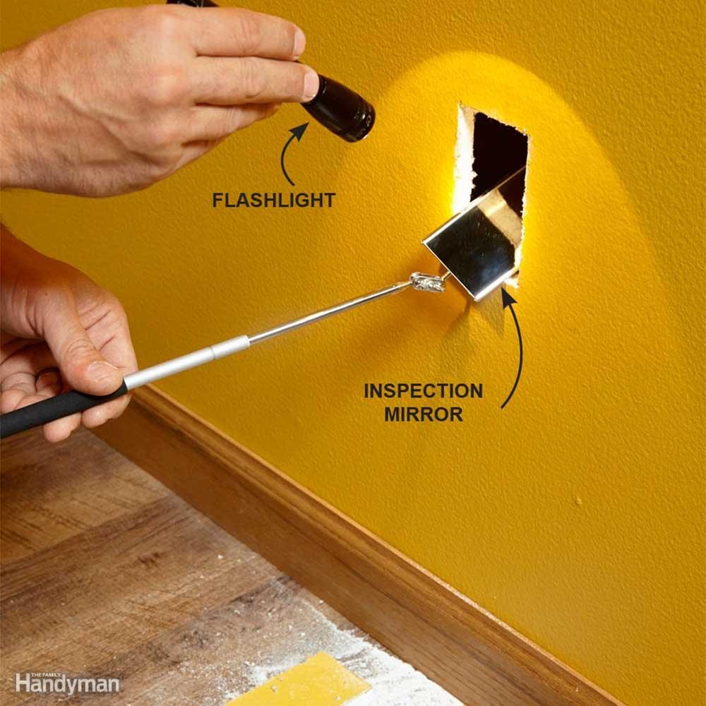 Fishing Electrical Wire Through Walls