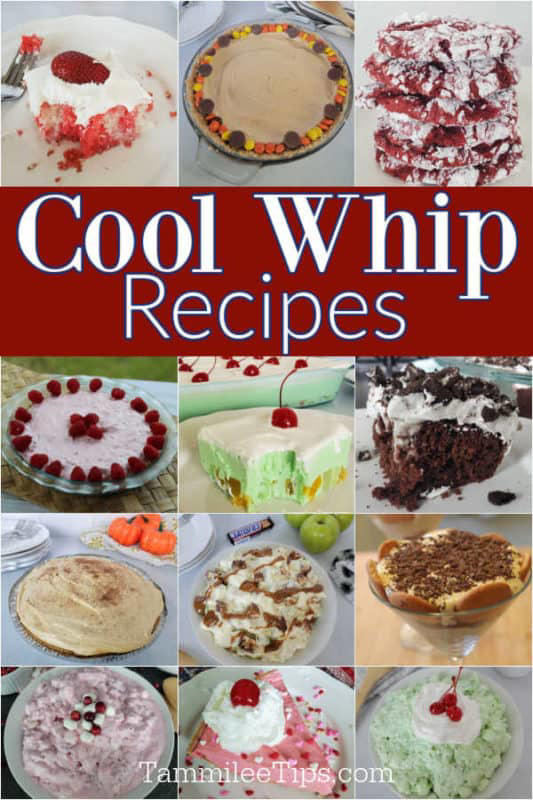 30+ Easy Cool Whip Recipes