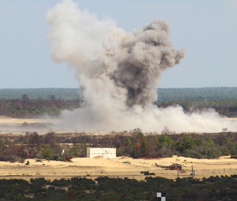 Ocala National Forest bomb training causing shaking in Volusia County