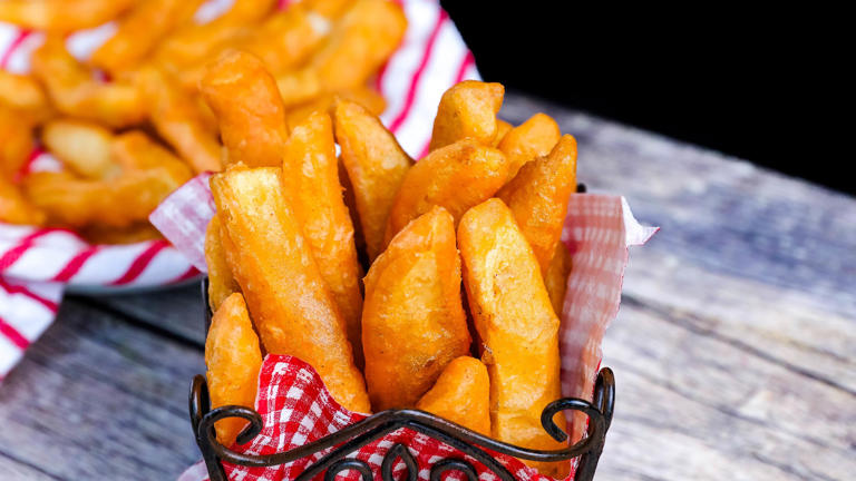 We would have never thought of battering French fries - Battered French ...