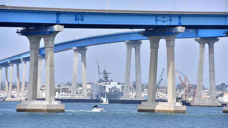 Coronado Bridge Among 68 Cited by NTSB as Vulnerable to Ship Collision