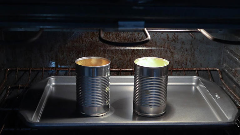 This banana bread in a can recipe is a fun and different way to prepare ...