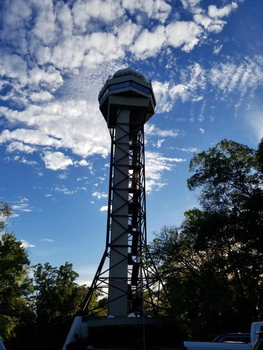 SEE EPIC VIEWS FROM THE HOT SPRINGS MOUNTAIN TOWER