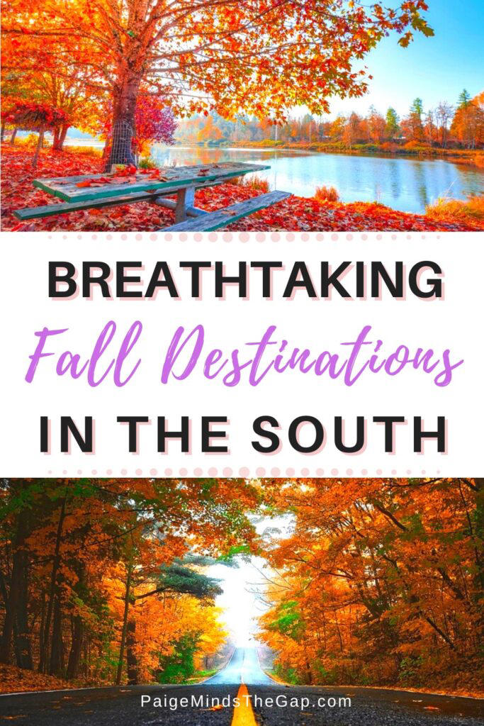 14 Best Fall Vacations in the South