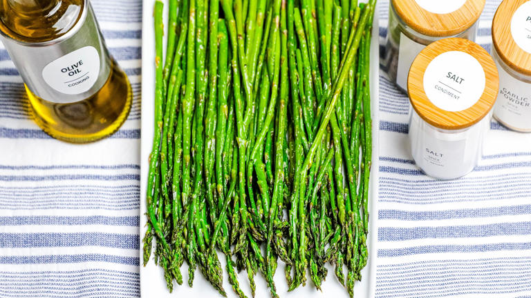 Lisa shared a basic recipe for oven-roasted asparagus anyone can make
