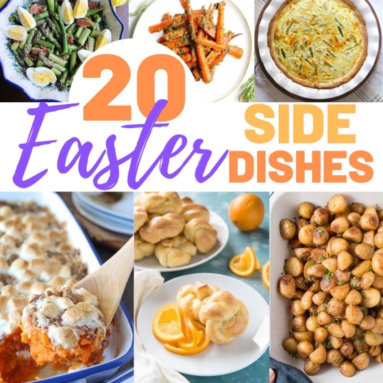 20 Easy Easter Side Dishes - Recipes to Complete Your Easter Dinner