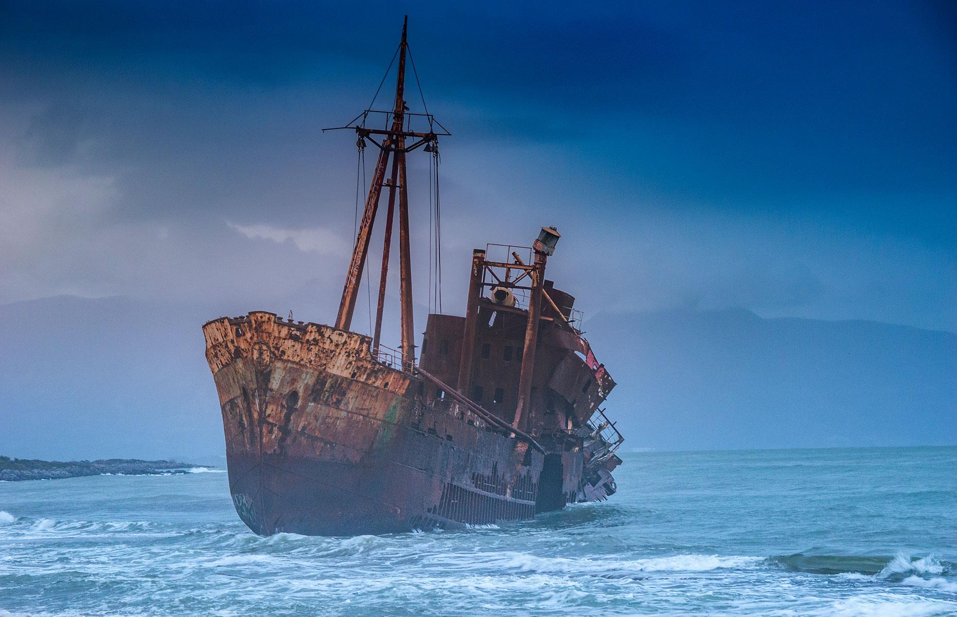 30 of the world's most famous shipwrecks, revealed in striking images