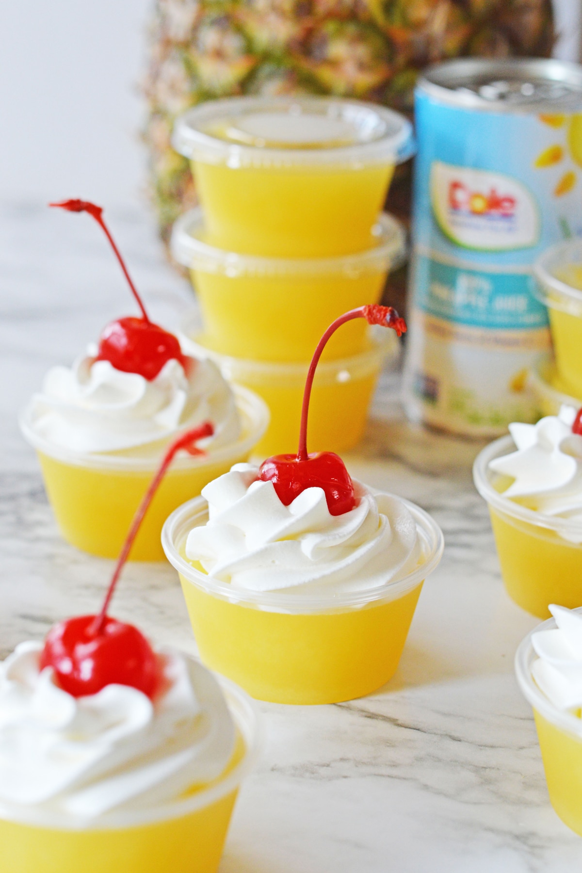Pina Colada Jello Shots
