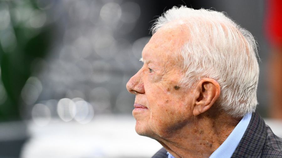 Jimmy Carter fulfills wish of voting for Harris Jimmy Carter fulfills wish of voting for Harris