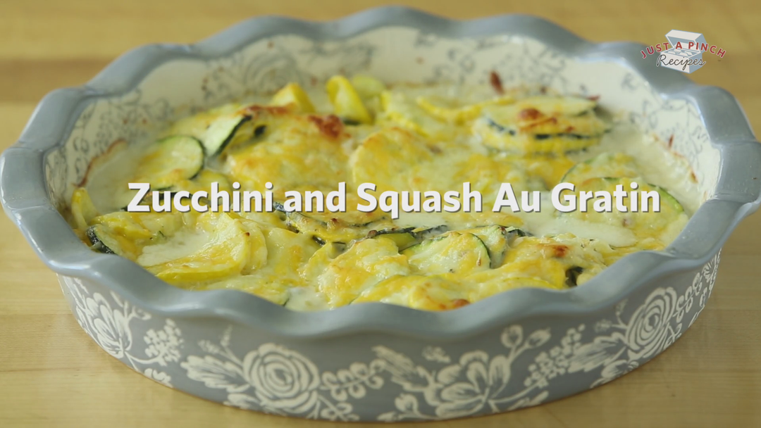 Zucchini and Squash Au Gratin