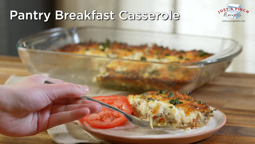 Pantry breakfast casserole
