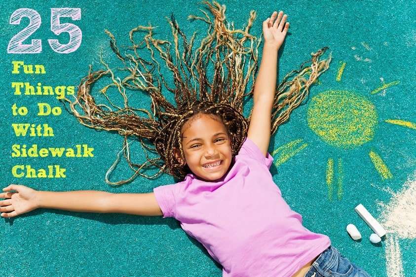 25 Fun Things to Do With Sidewalk Chalk