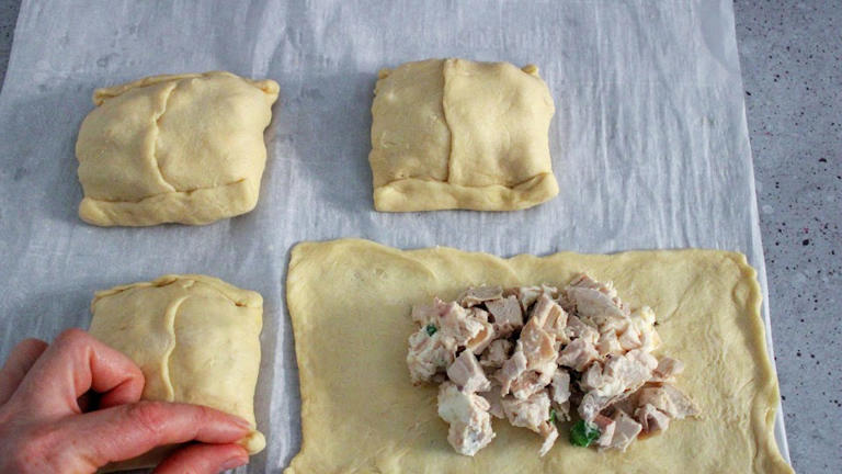 Hearty And Creamy At The Same Time, These Chicken Pockets Have A ...