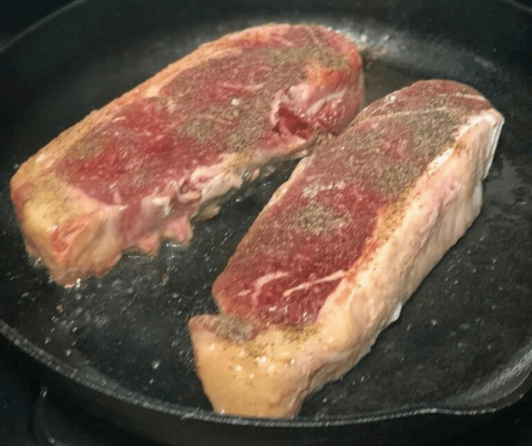 How to Cook Steak in a Cast Iron Skillet - No Grill Needed