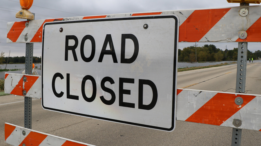 Water main break near Bonduel post office closes road, repairs underway