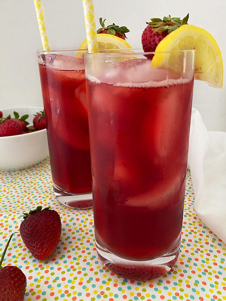 Strawberry Hibiscus Iced Tea Recipe