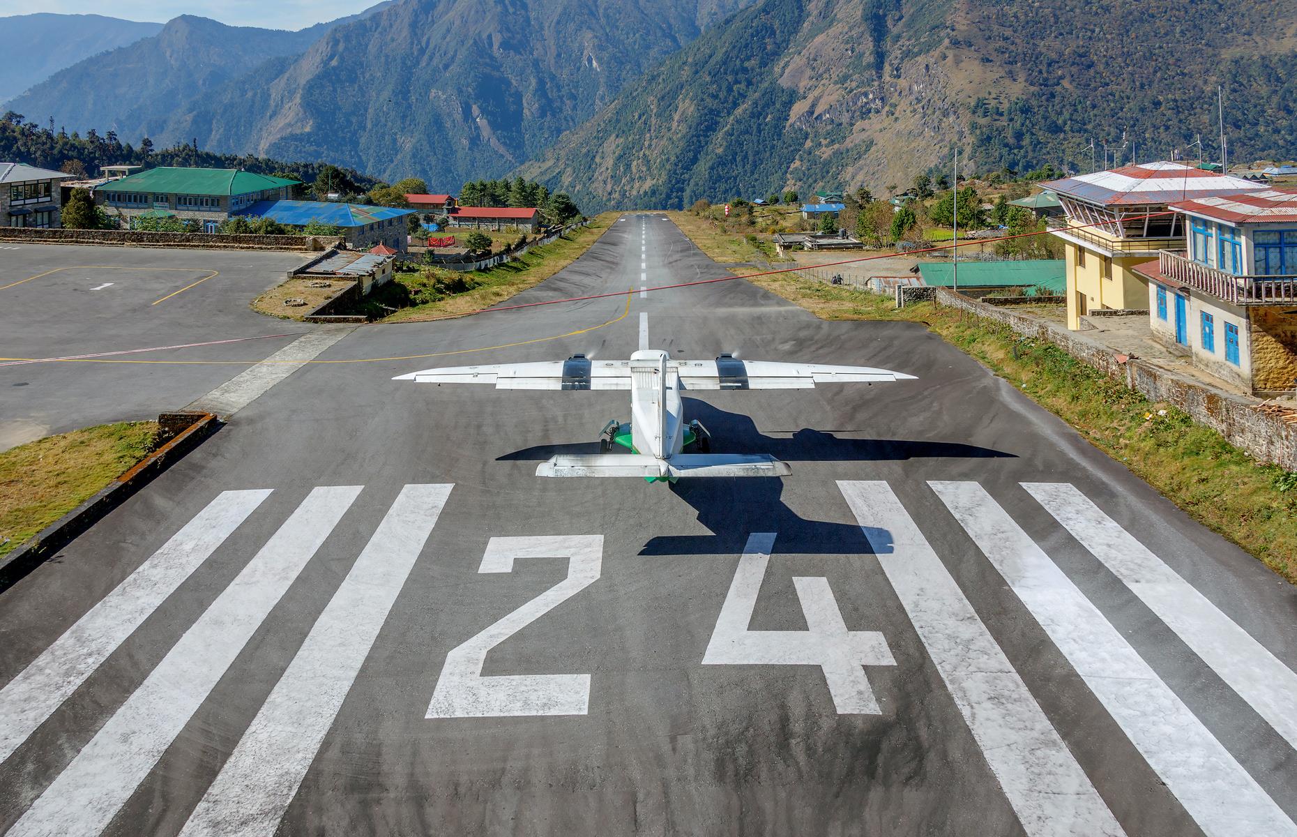 The world's tiniest airports where planes can only just land