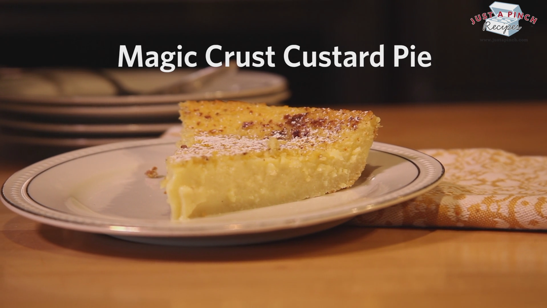 Magic Crust Custard Pie