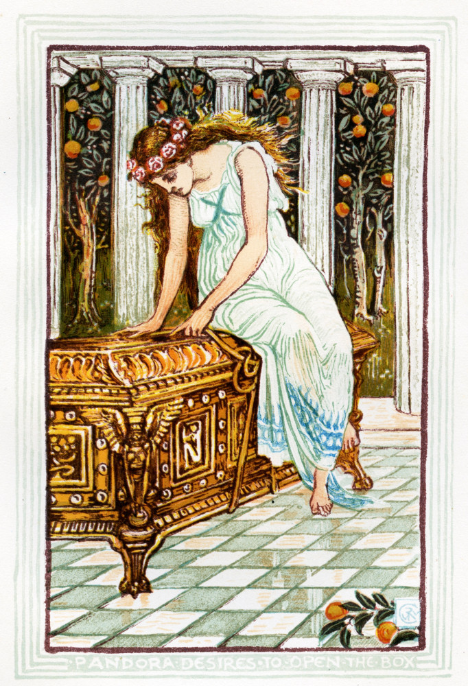 What is the secret behind Pandora's box?