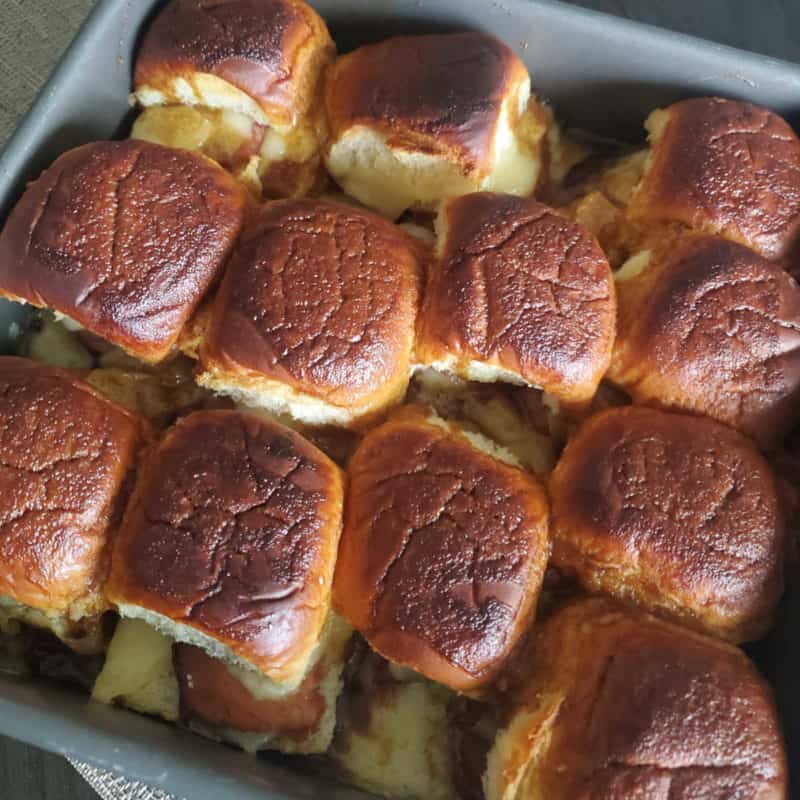 Funeral Sandwiches Ham and Cheese Sliders