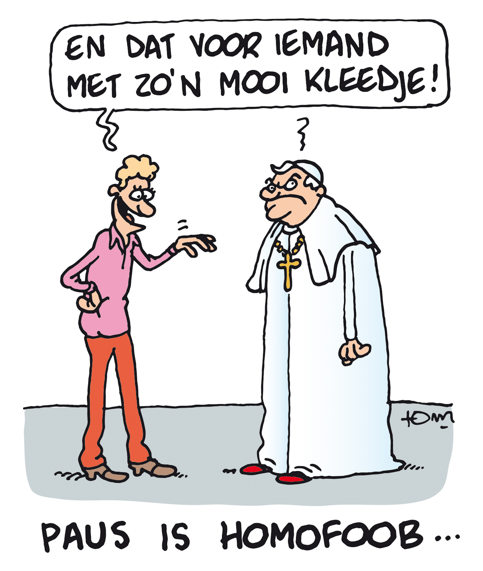 Paus doet opvallende bekentenis