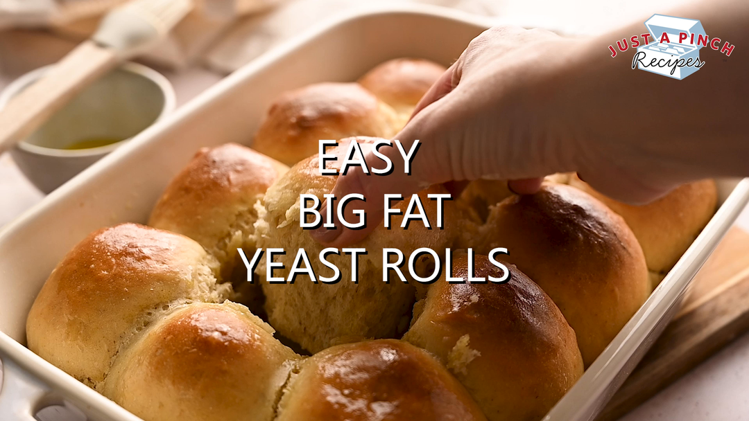 Easy Big Fat Yeast Rolls