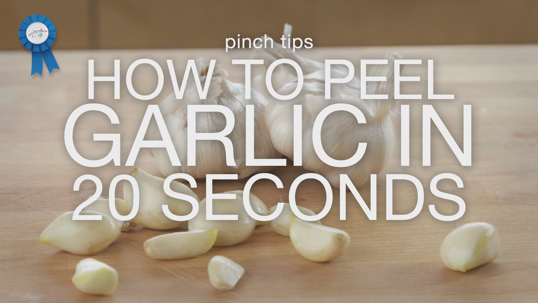 How to Peel Garlic in 20 Seconds