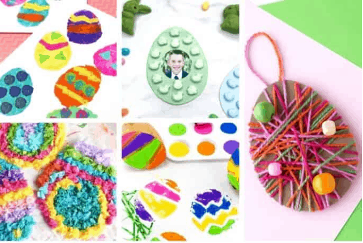 Easter Egg Crafts Kids Can Make