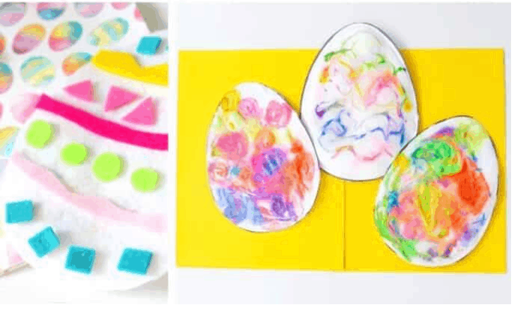 Easter Egg Crafts Kids Can Make