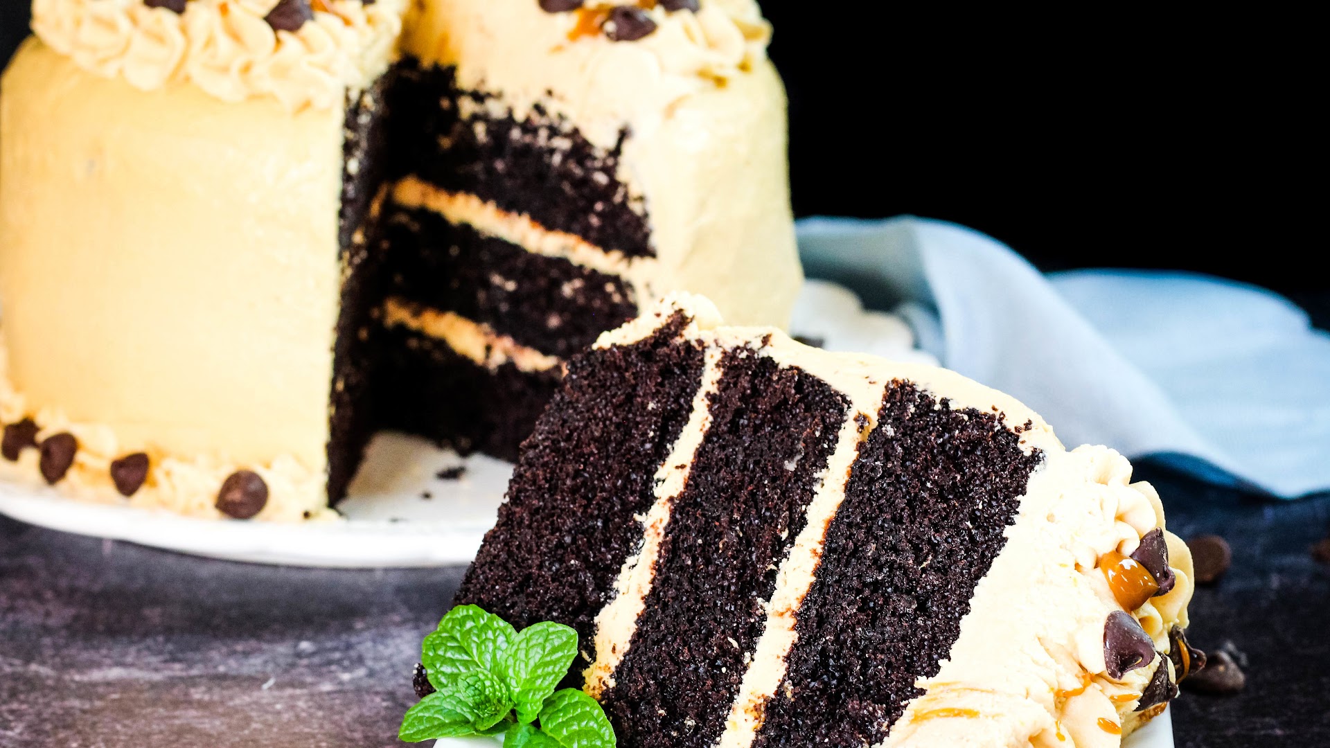 This Chocolate Cake Is Made To Impress! Cubano Espresso Dark Chocolate Cake