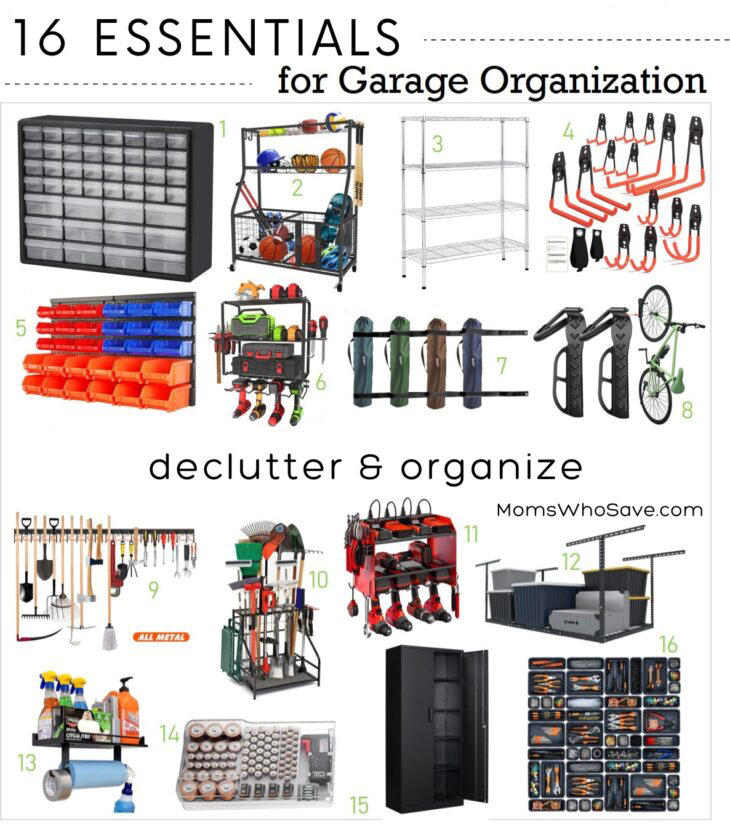 16 Amazon Essentials You Need to Organize and Declutter Your Garage