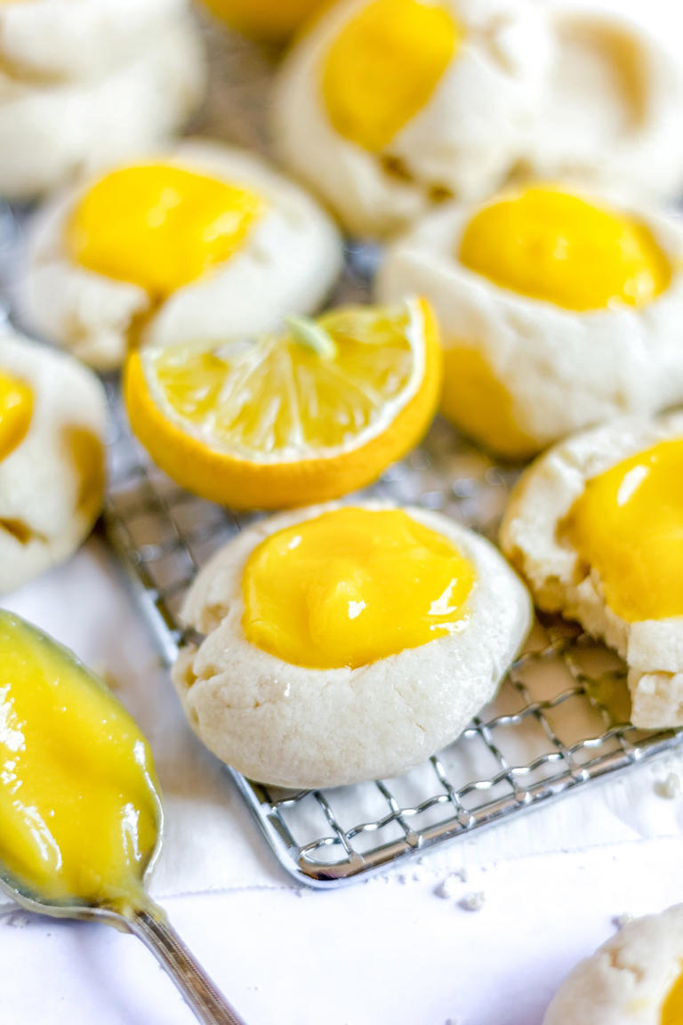 Lemon Curd Cookies