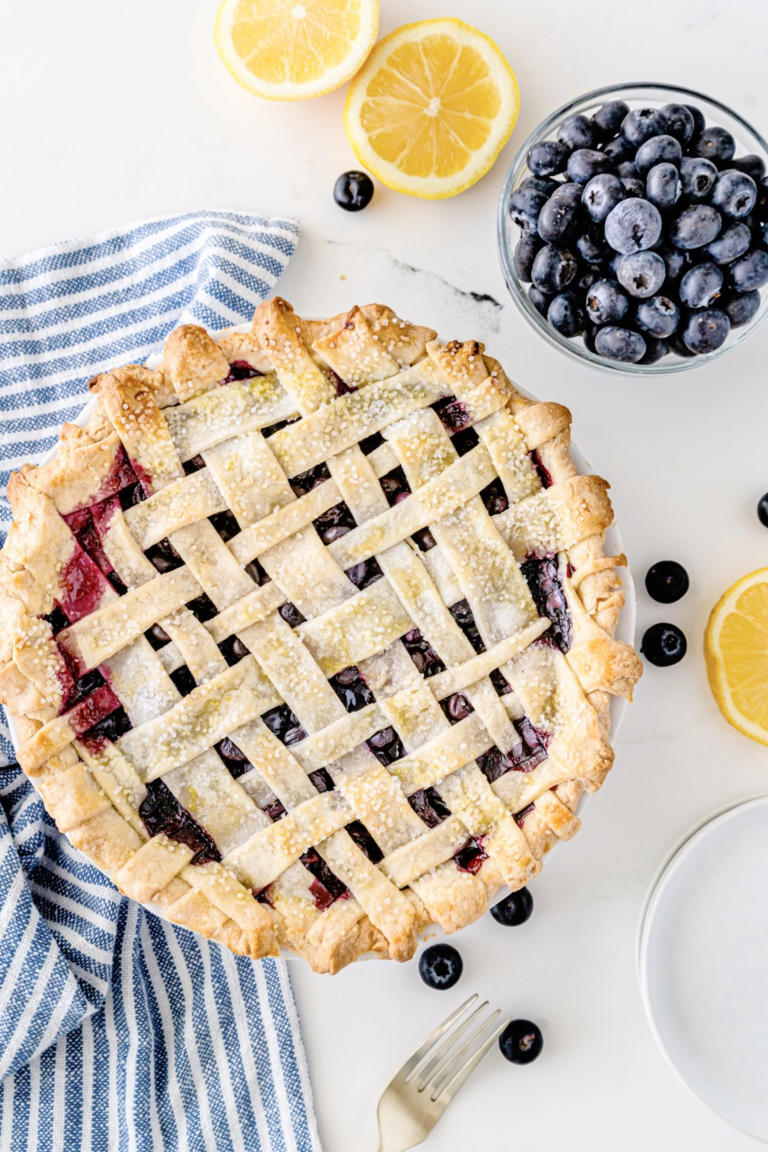Maine Blueberry Pie Recipe