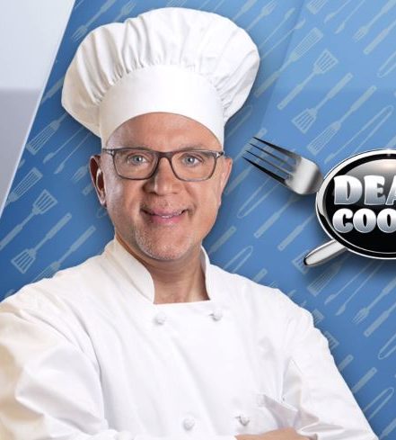 Dean cooks mini-Rueben sandwiches