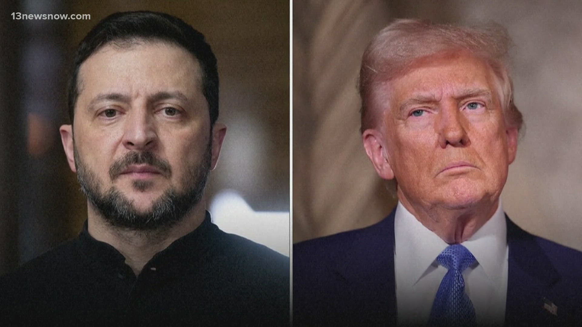 President Trump meets with Zelensky