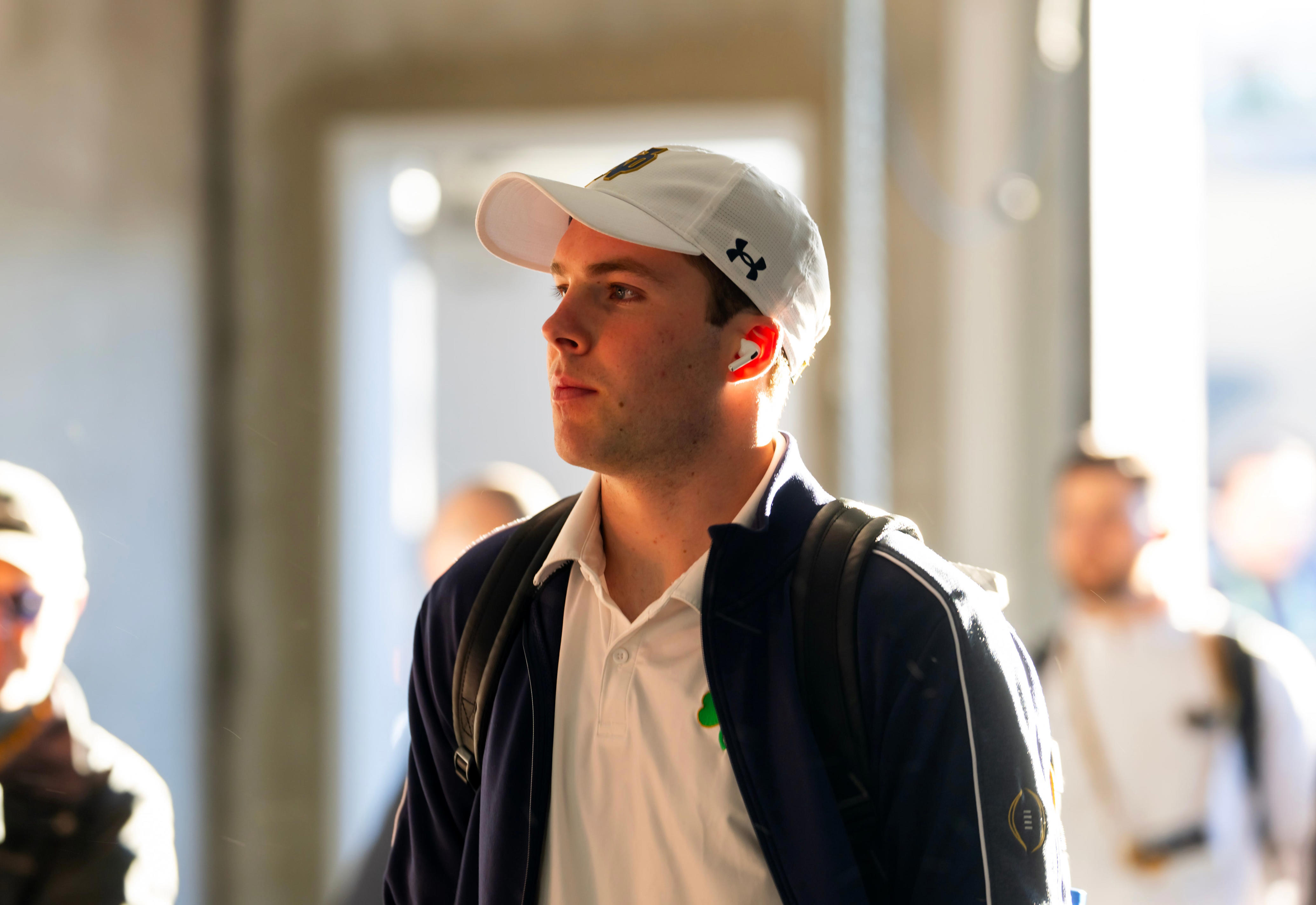 Notre Dame quarterback Riley Leonard reveals what he will do during the ...