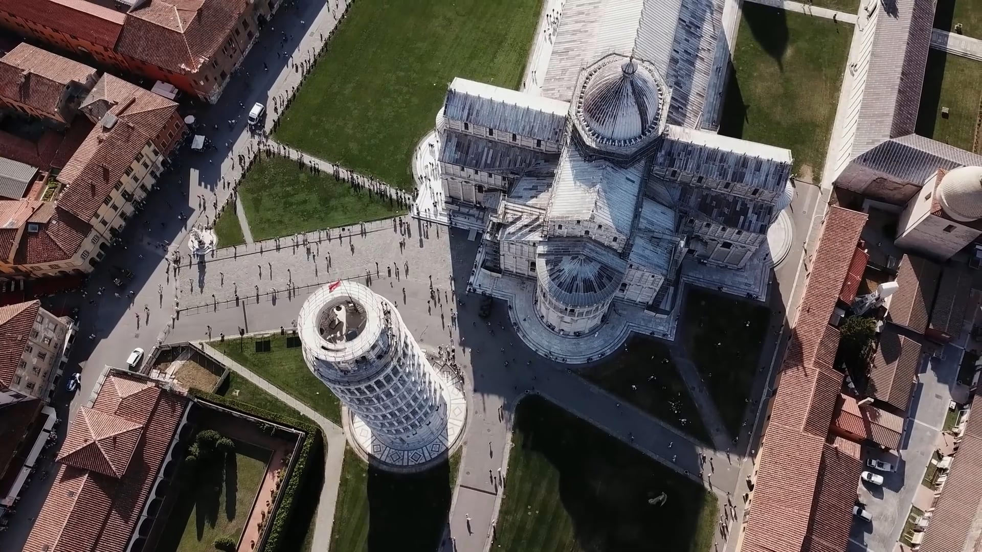 Leaning Tower Unveiled: Drone Views of Pisa's Architectural Wonder Leaning Tower Unveiled: Drone Views of Pisa's Architectural Wonder