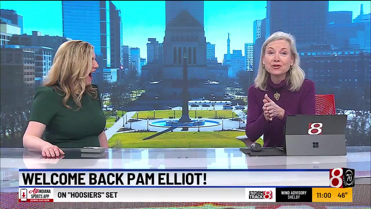 Welcome back, Pam Elliott!