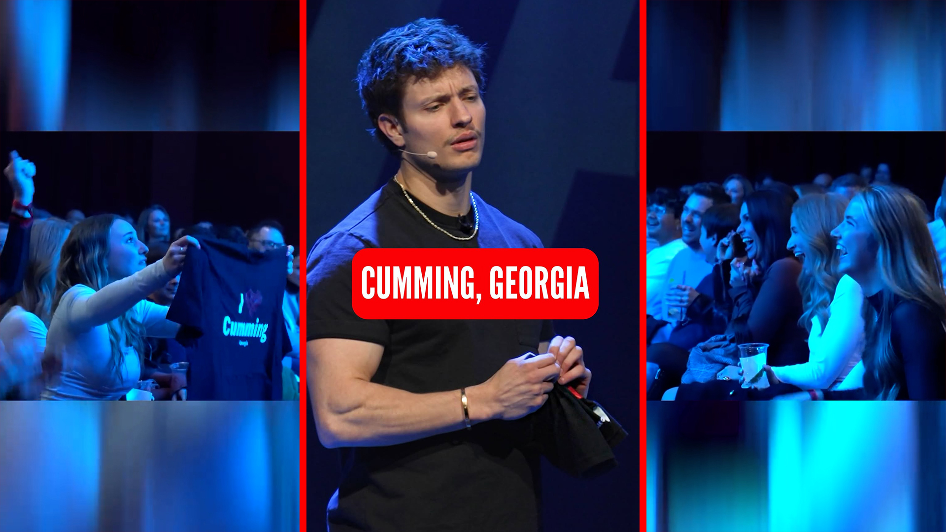 Matt Rife Gets A Gift On Stage