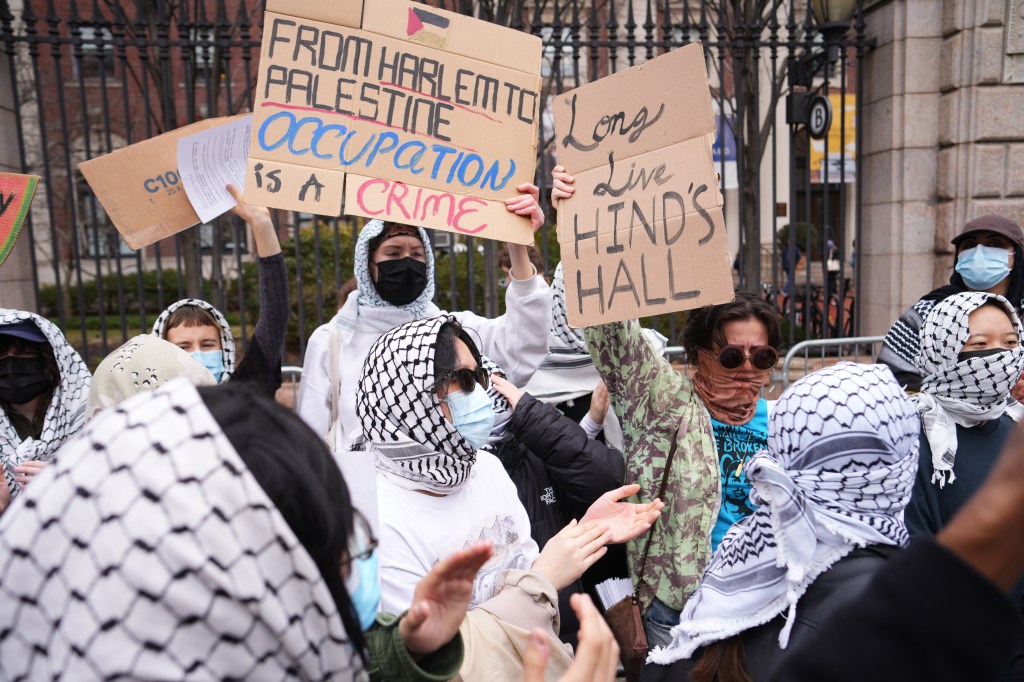 At least 3 arrested as twin anti-Israel protests merge outside NYC ...