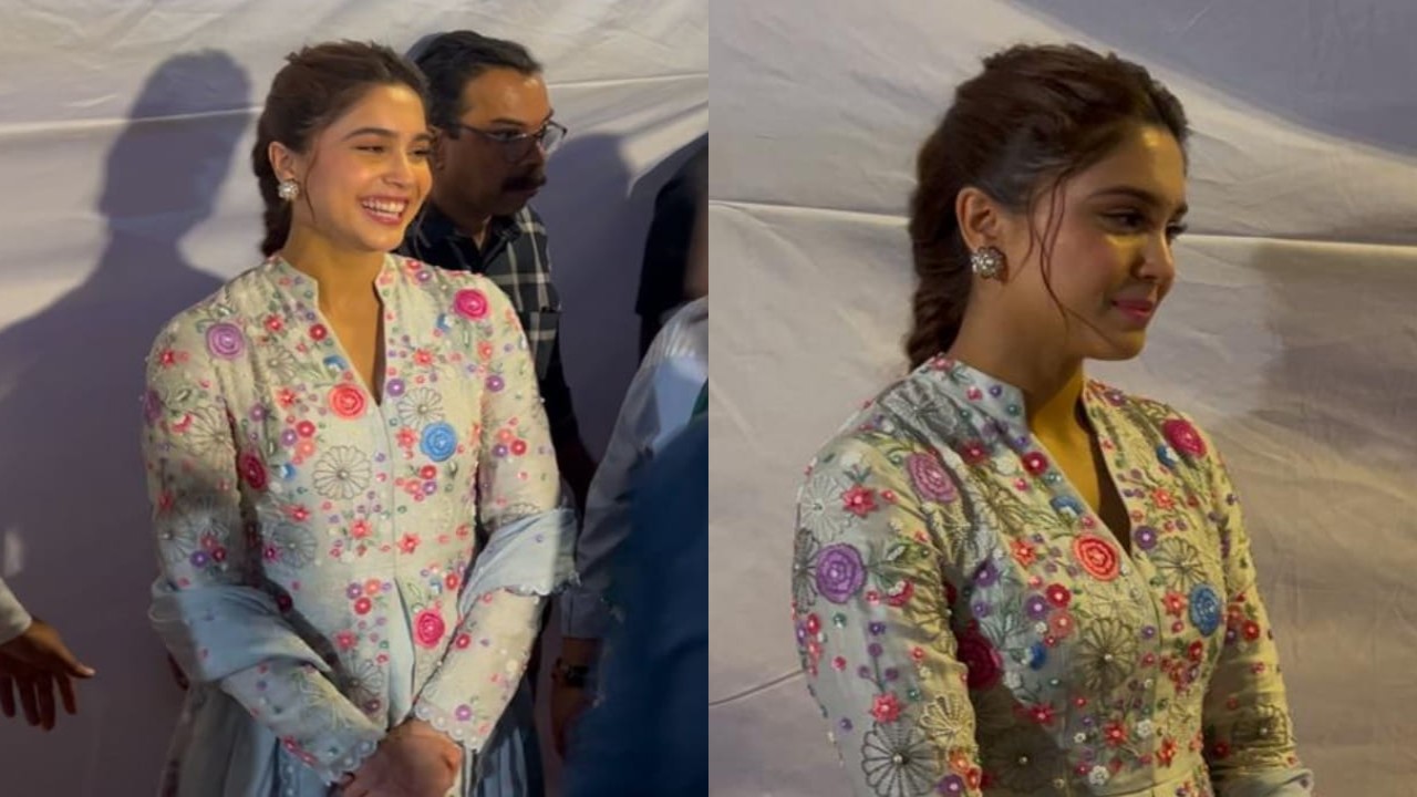 Sharvari breaks traditional fashion bar with her look in Mehtab Bagh ...