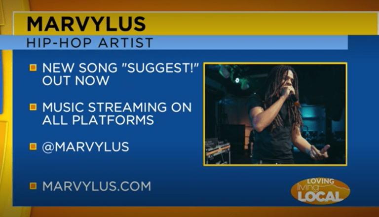 Musician Marvylus freestyles for Friday Feelz