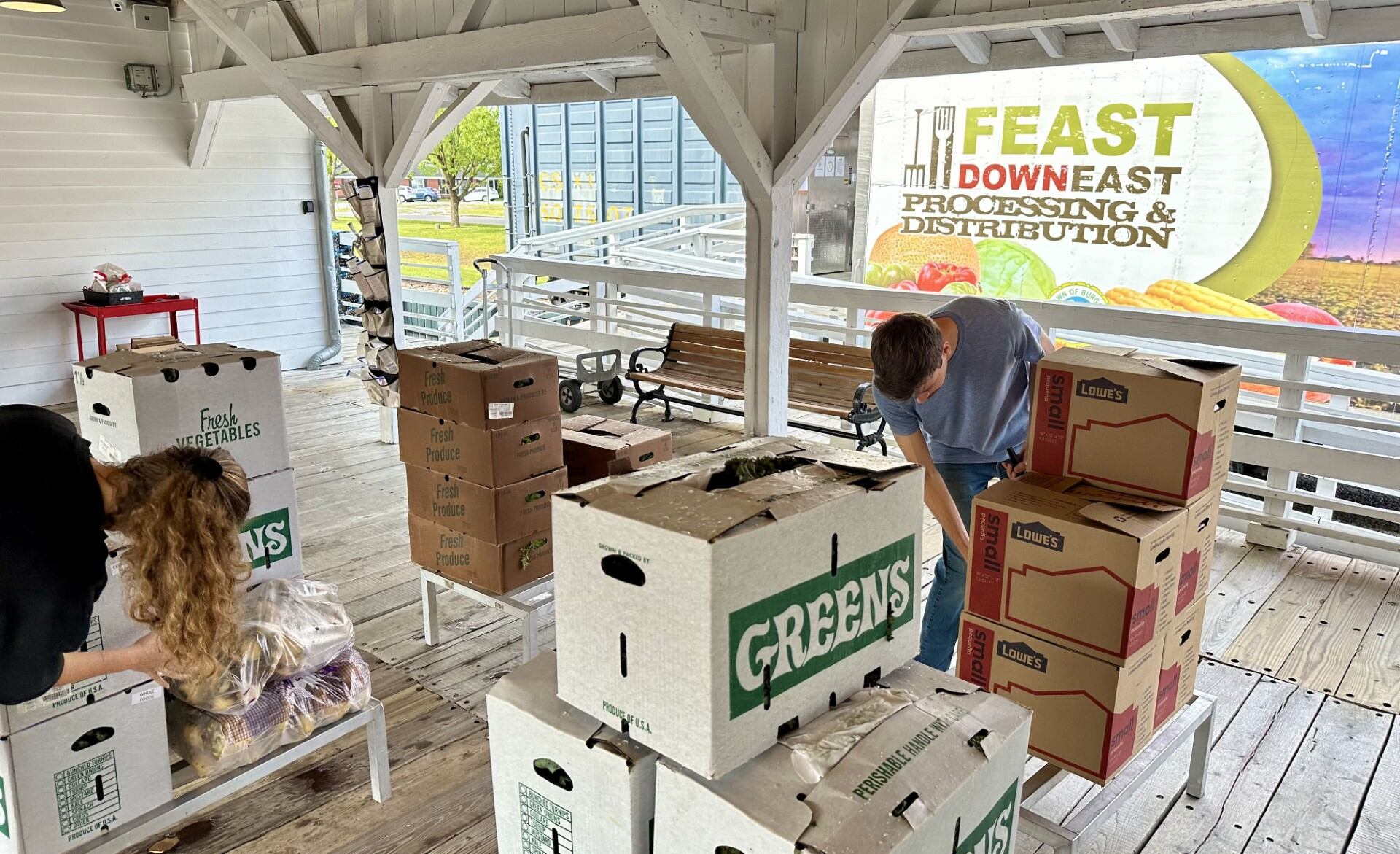 Feast Down East to provide fresh food in CSA boxes to support local farmers